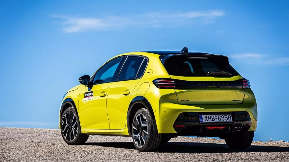 Δοκιμάζουμε το νέο Peugeot 208 Hybrid 136 e-DCS6 GT