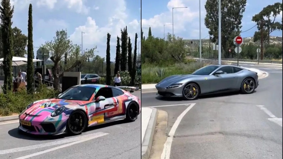 Παρέλαση supercars στο γάμο του Αντετοκούνμπο (video)