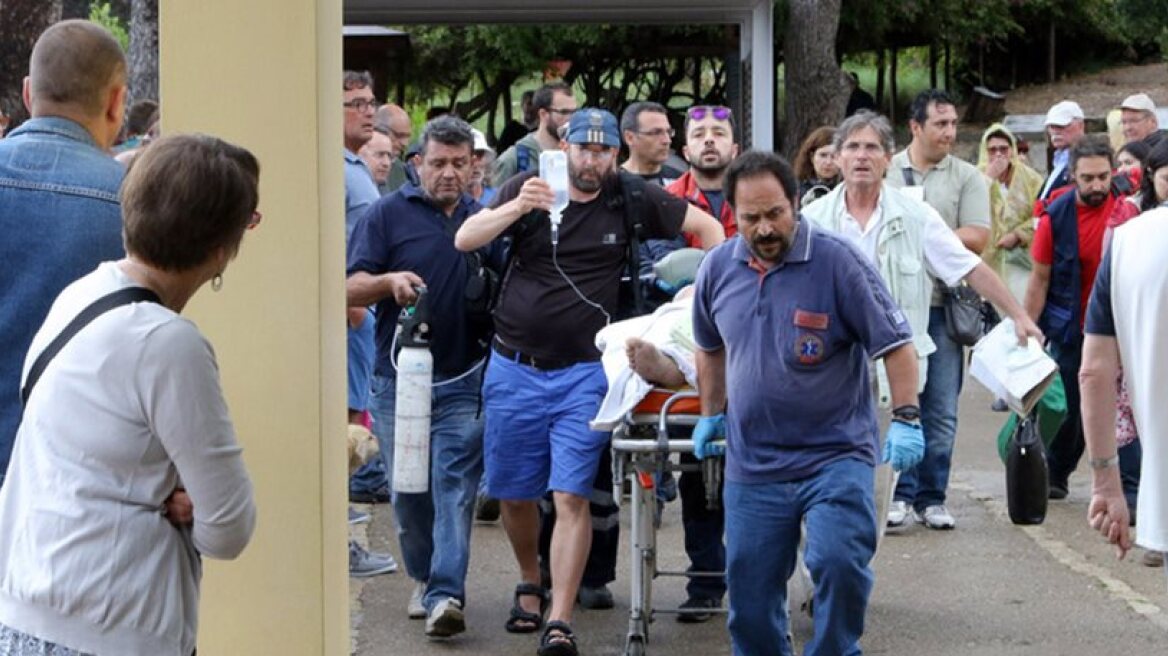 Σε κέντρο αποκατάστασης στη Γερμανία η τουρίστρια που χτυπήθηκε από κεραυνό