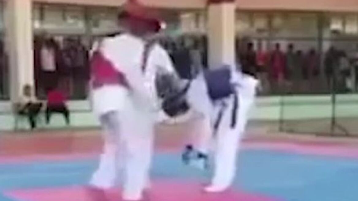 Βίντεο-σοκ: 16χρονος αθλητή τους ταε κβο ντο έπαθε ανακοπή κατά τη ...