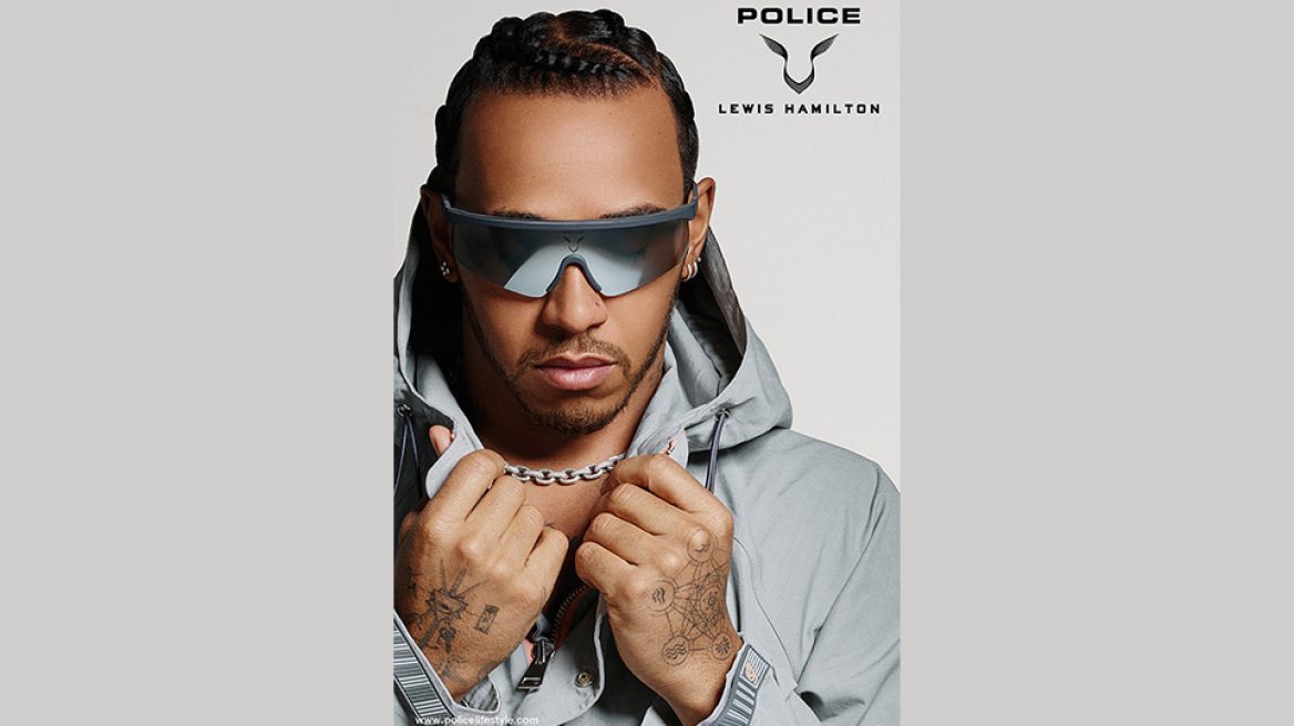 Police X Lewis Hamilton: Όταν η μόδα συνάντησε τους αγώνες ταχύτητας