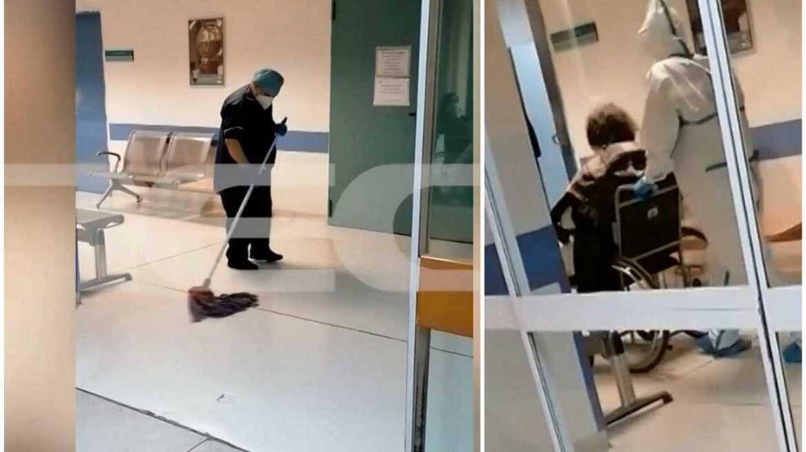 ΑΧΕΠΑ: Ανησυχητικές εικόνες συνωστισμού - Βίντεο