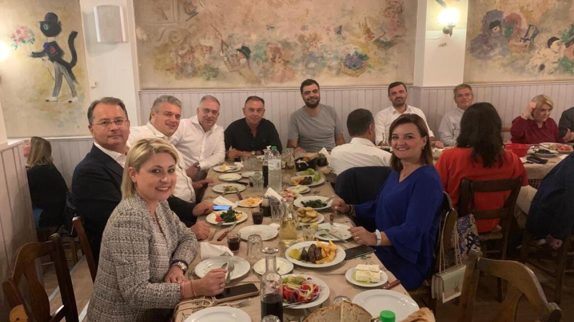 Δείπνο Μπρατάκου και Παύλου Μαρινάκη με βουλευτές της Νέας Δημοκρατίας
