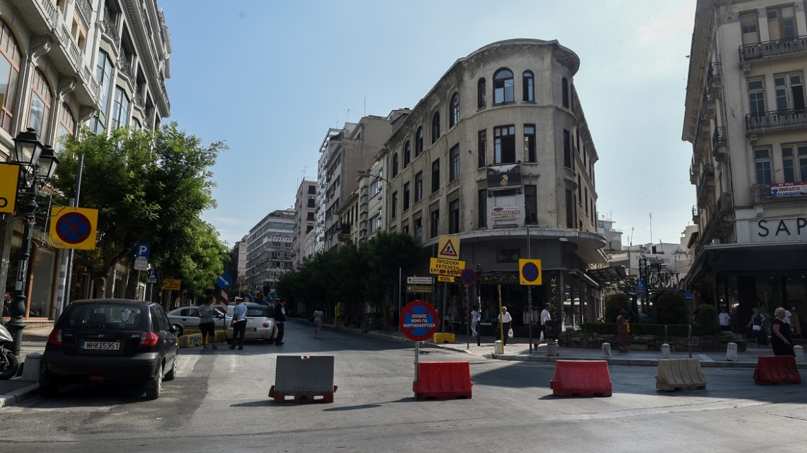 Θεσσαλονίκη: Ανοίγει αύριο η Βενιζέλου - Ολοκληρώνονται οι εργασίες για ...