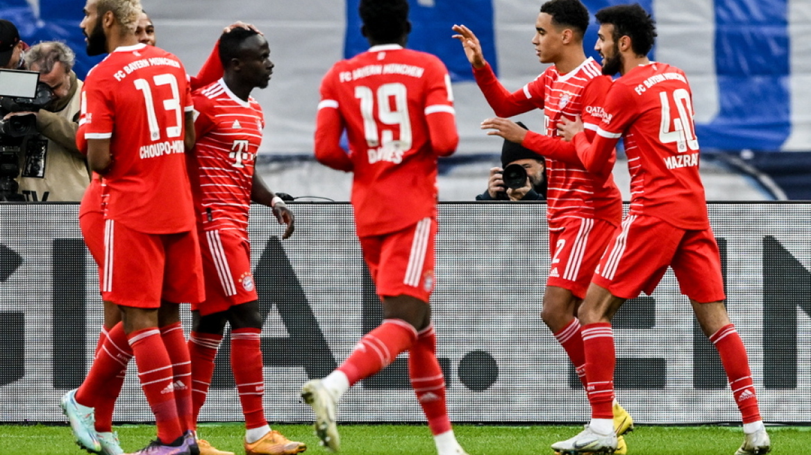 Bundesliga: Αγχωτική νίκη (3-2) για τη Μπάγερν στο Βερολίνο, «τριάρα ...