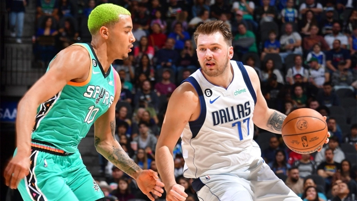 Λούκα Ντόντσιτς: Η νέα εμφατική εμφάνιση του «Luka Magic» στο Σαν Αντόνιο