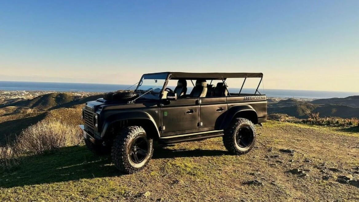 Ξεσκέπαστο το Defender της Ares