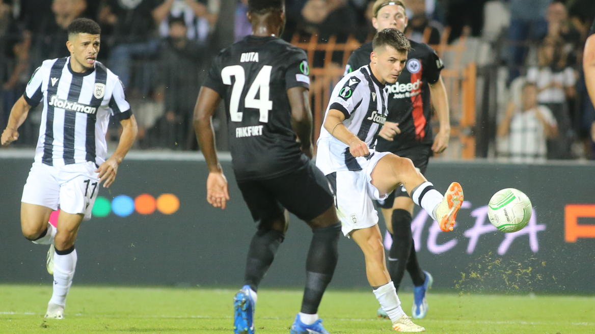 Conference League, ΠΑΟΚ - Άιντραχτ Φρανκφούρτης 2-1: Ανίκητος Δικέφαλος ...