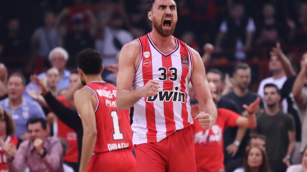 Ολυμπιακός: Ο Μιλουτίνοφ είναι ο MVP της 4ης αγωνιστικής στη EuroLeague