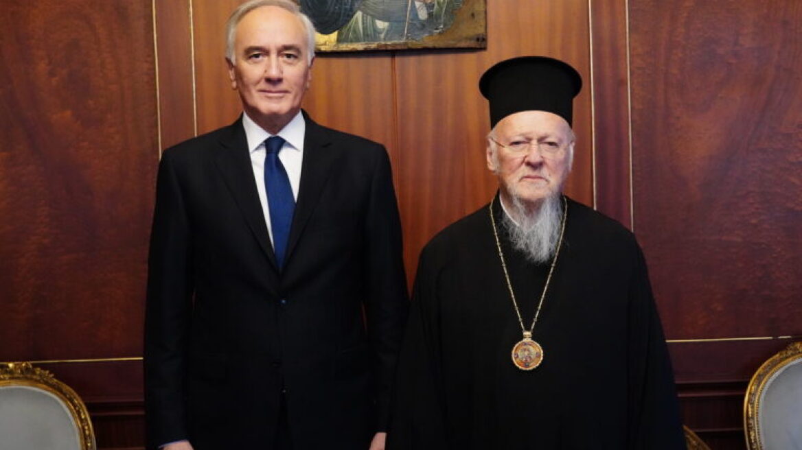 Στο Οικουμενικό Πατριαρχείο ο νέος πολιτικός διοικητής του Αγίου Όρους