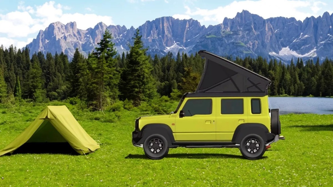 Το δημοφιλές Suzuki Jimny και σε τροχόσπιτο
