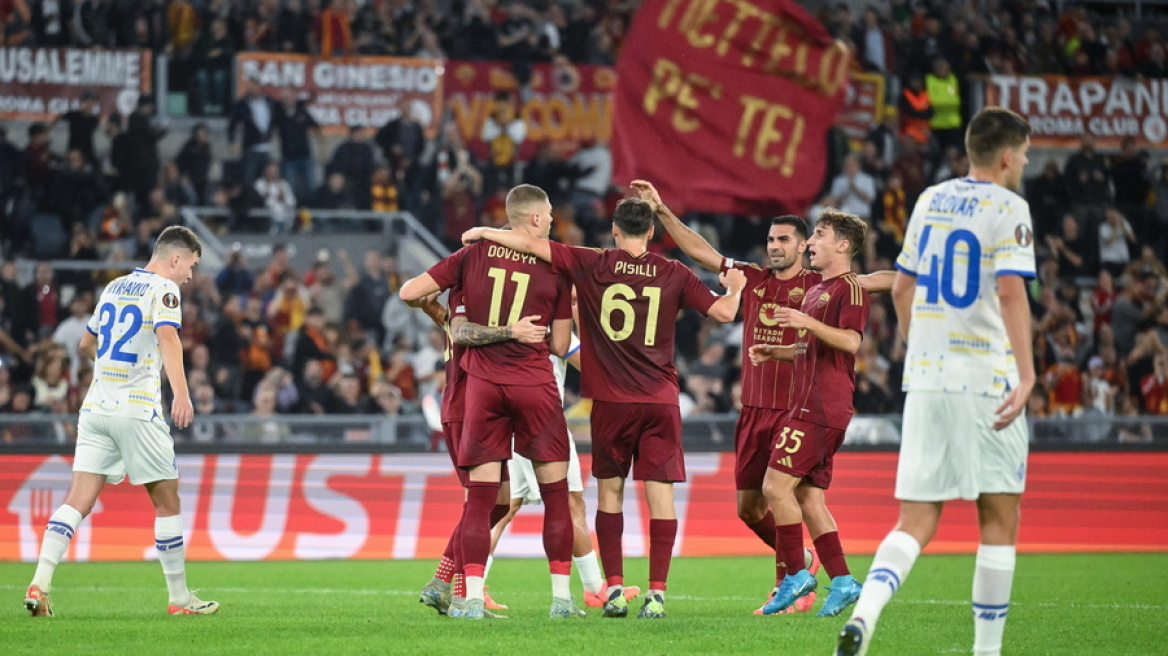 Europa League: Πρώτη νίκη για Ρόμα, Σοσιεδάδ, Φερεντσβάρος, θρίαμβος ...