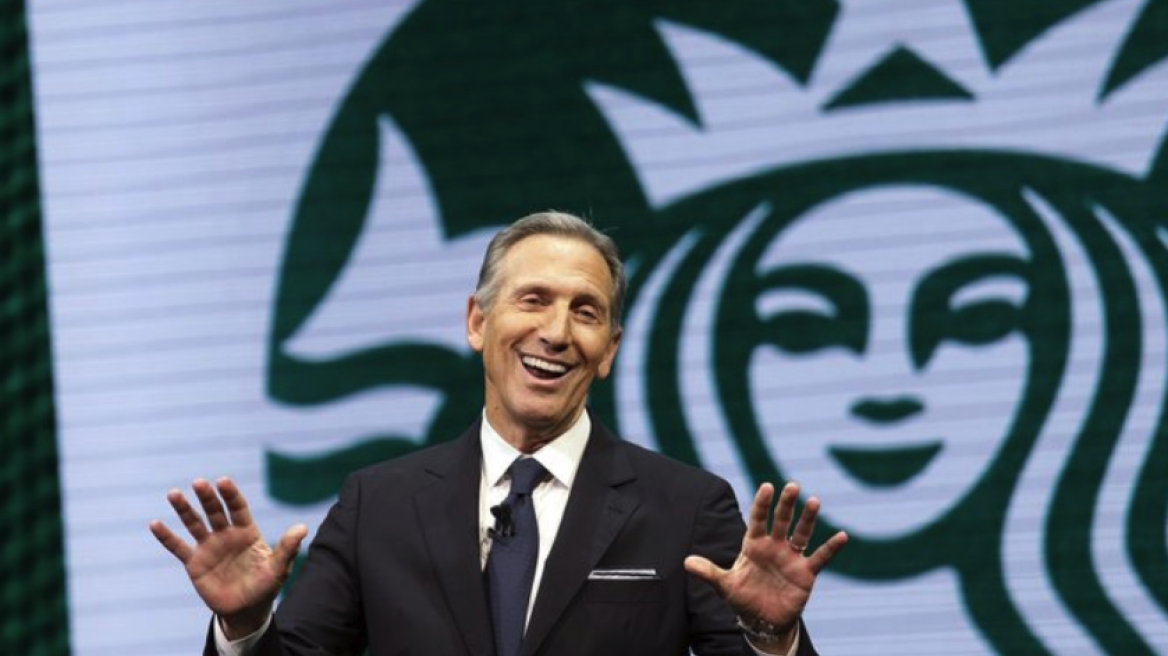 «Φόβος και τρόμος» του Τραμπ ο πρώην «mr Starbucks», Χάουαρντ Σουλτς