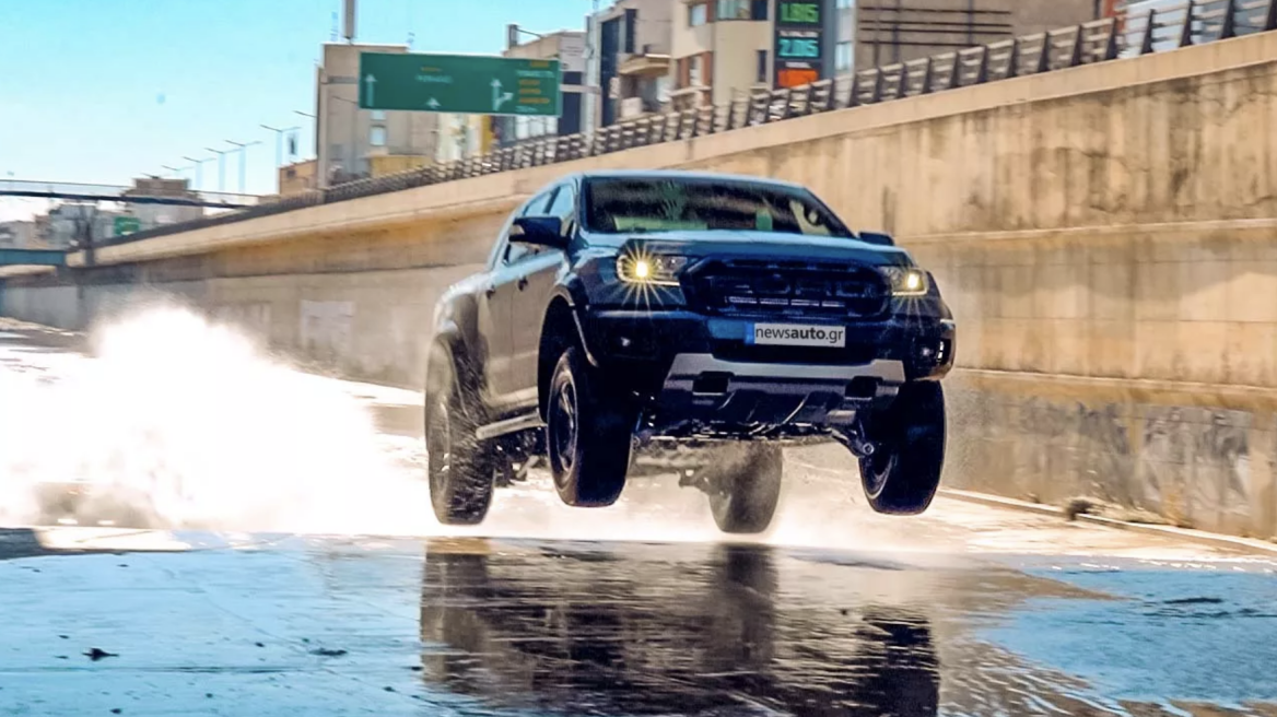Video: Τόσα άλματα με Pick-up σε ελληνικό έδαφος δεν έχεις ξαναδεί