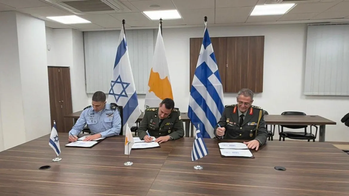 Greece, Cyprus and Israel sign trilateral military cooperation plan for ...