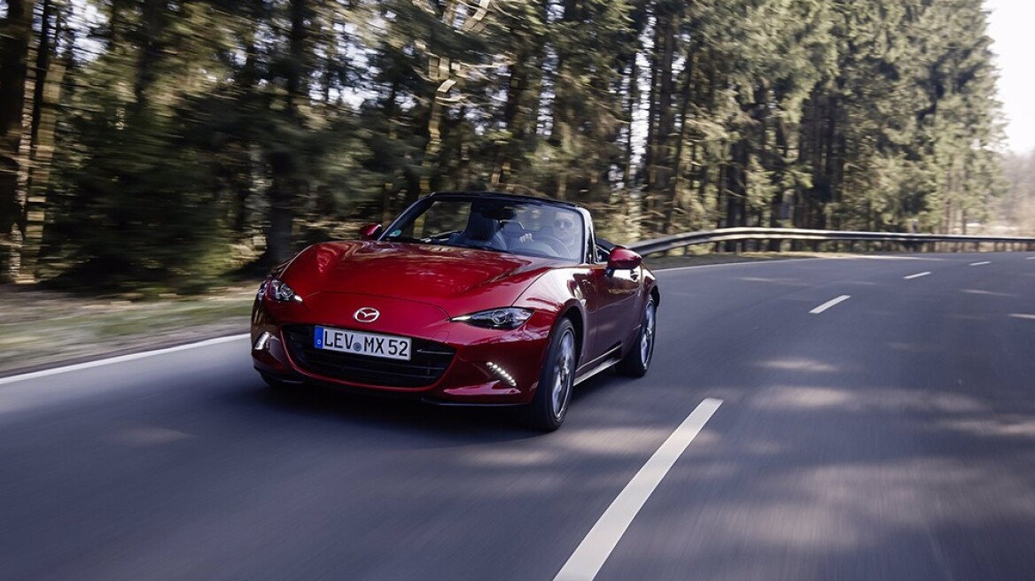 Το Mazda MX-5 αποκτά τεχνολογία Kinematic Posture Control