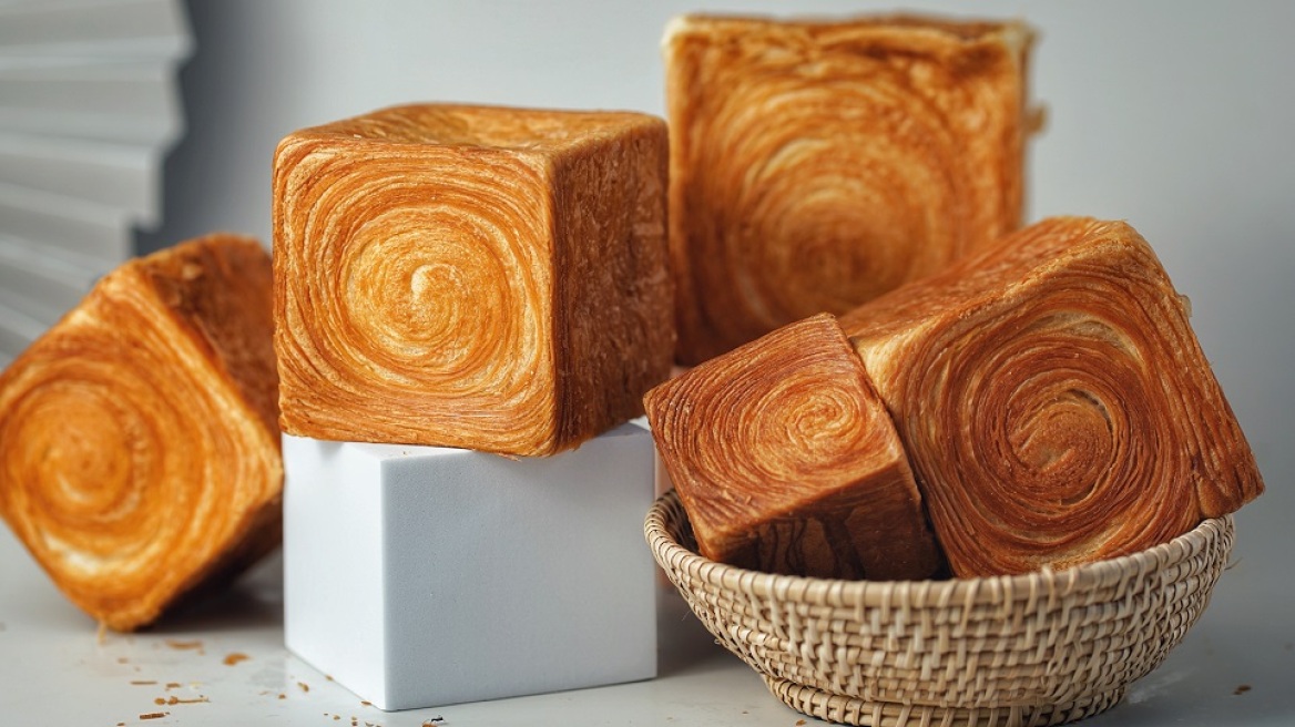 Cube croissant: Τα τετράγωνα κρουασάν που έχουν γίνει viral