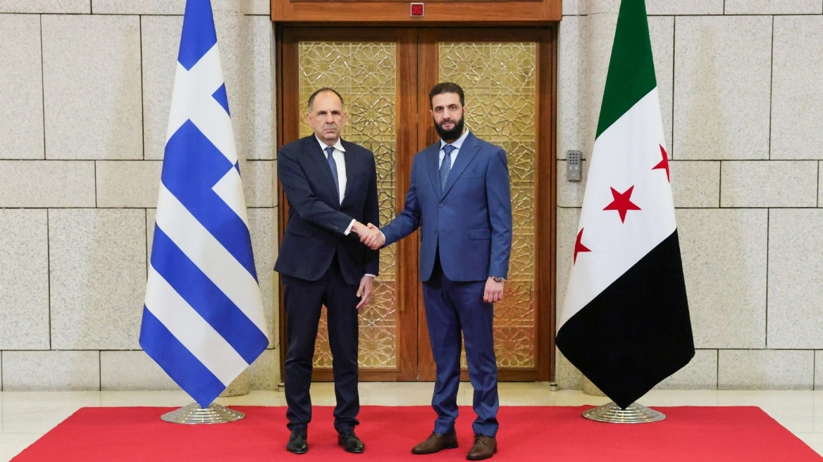 Ο Γεραπετρίτης συνάντησε τον ΠΡΑΚΤΟΡΑ της ΜΟΣΑΝΤ Aλ Σάρα!!! - Τους ...