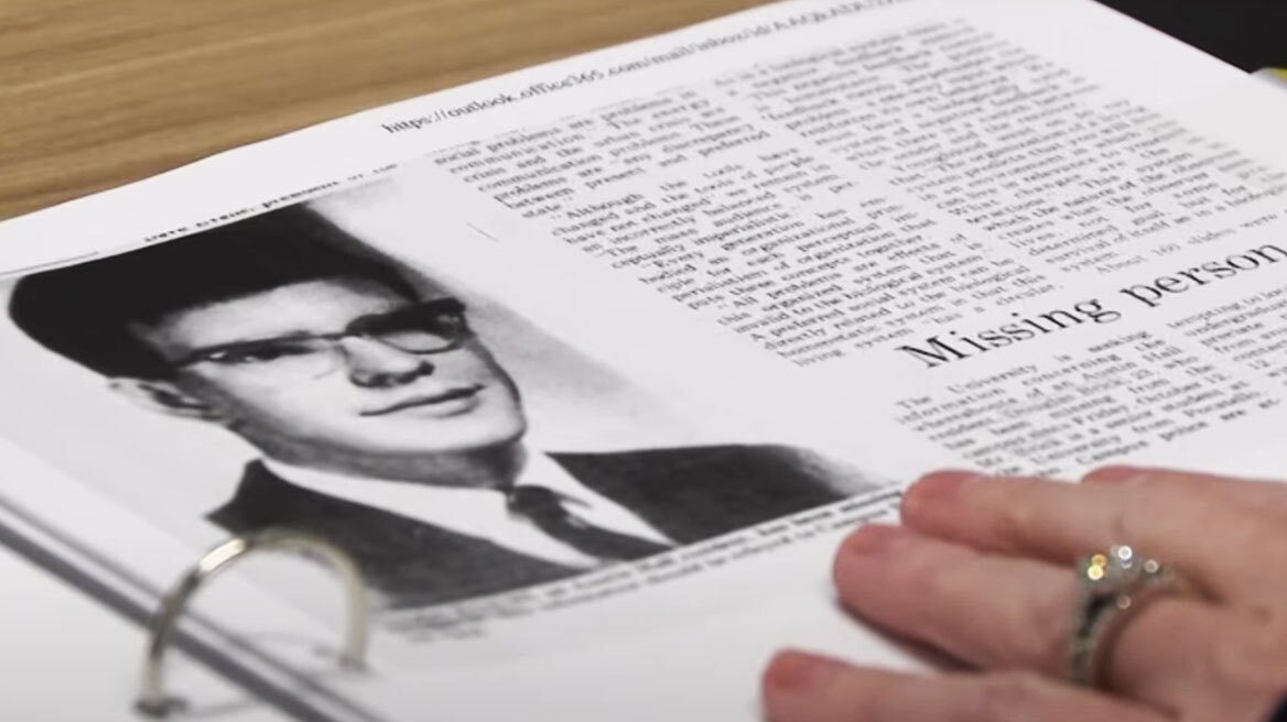 Οστά φοιτητή βρέθηκαν 52 χρόνια μετά – Πώς το μέντιουμ προειδοποίησε τη ...