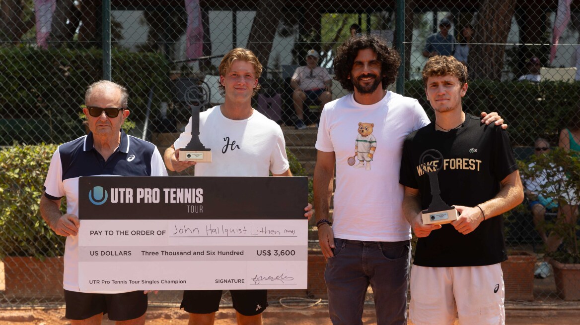 Τένις: Με επιτυχία ολοκληρώθηκε στη Γλυφάδα το επαγγελματικό τουρνουά Ανδρών-Γυναικών UTR Pro ...