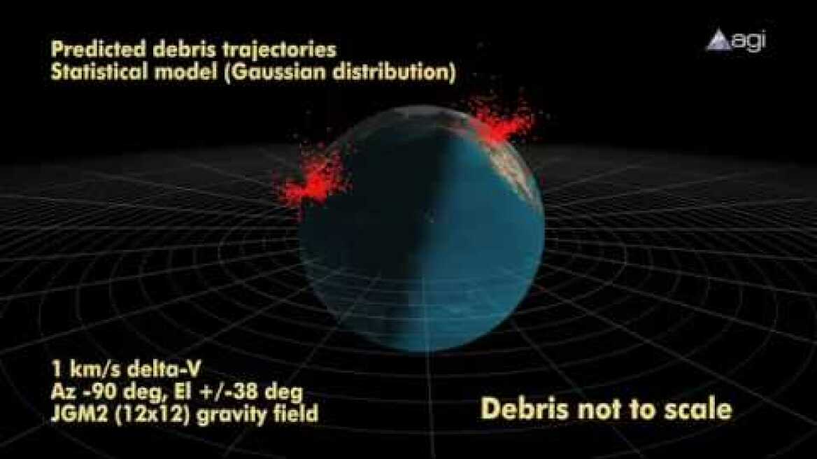WebTV - Iridium 33 and Cosmos 2251 Satellite Collision