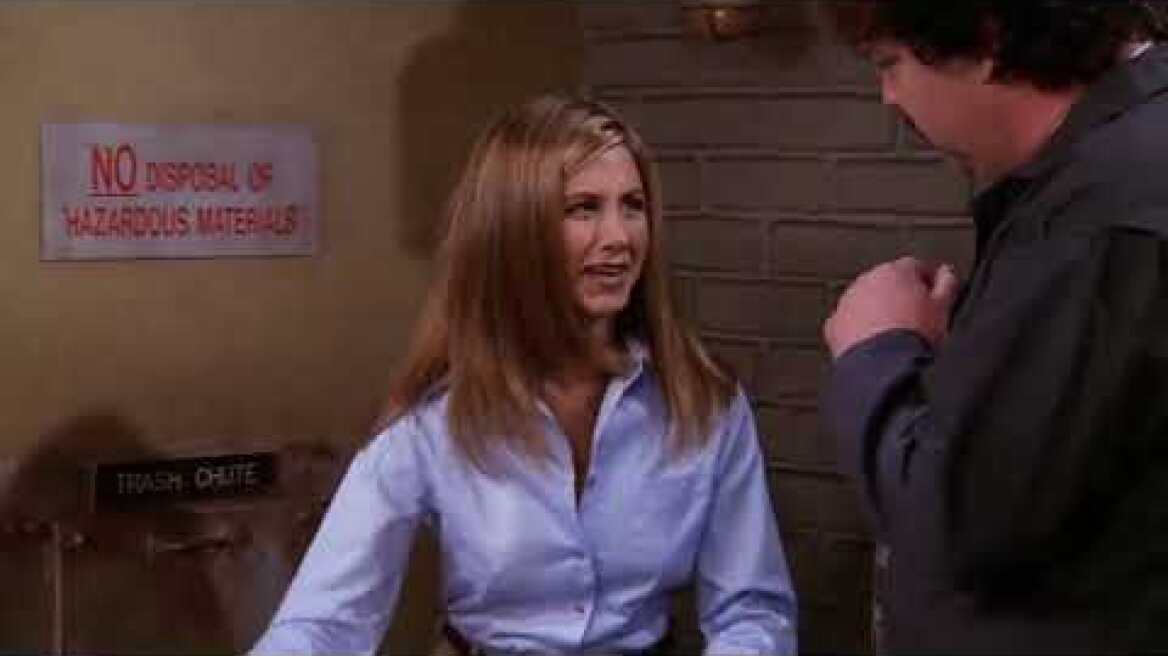 WebTV - Friends - Mr. Treeger makes Rachel cry.