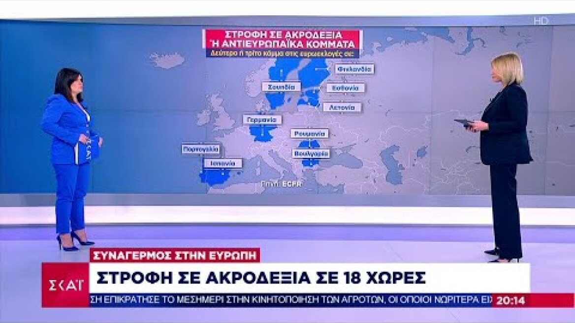 WebTV - Συναγερμός στην Ευρώπη: Στροφή σε ακροδεξιά σε 18 χώρες ...
