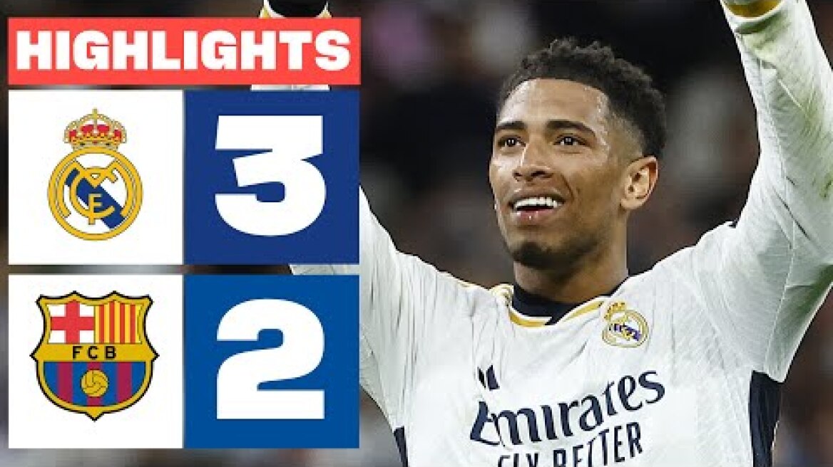 WebTV - REAL MADRID 3 - 2 FC BARCELONA | RESUMEN LALIGA EA SPORTS