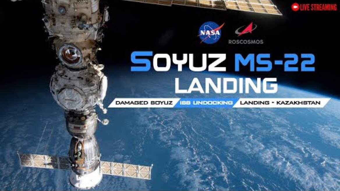 WebTV - Live! Soyuz MS 22 Landing