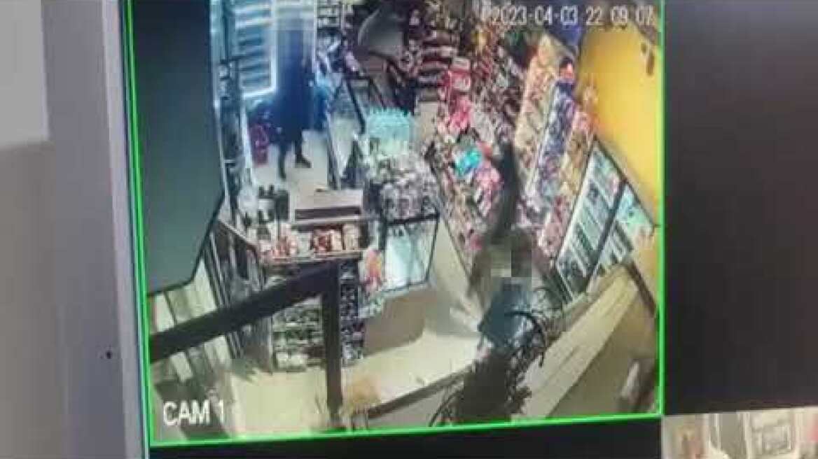 Δείτε βίντεο από τη ληστεία σε μίνι μάρκετ στην Άνω Πόλη στη Θεσσαλονίκη