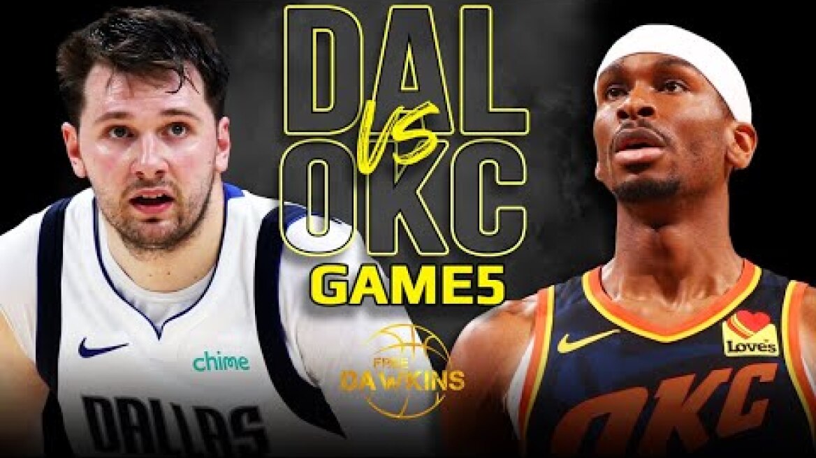 WebTV - Dallas Mavericks vs OKC Thunder Game 5 Full Highlights | 2024 WCSF | FreeDawkins
