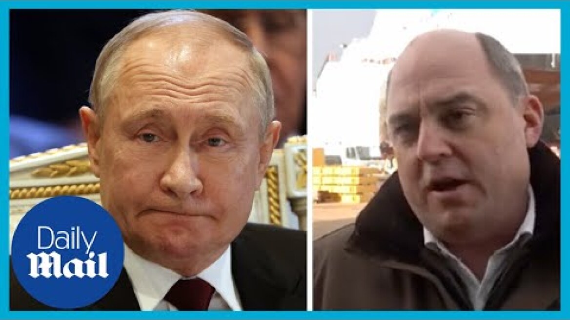 WebTV - Putin showing 'signs of desperation', says UK Defense Sec Ben Wallace | Russia Ukraine war