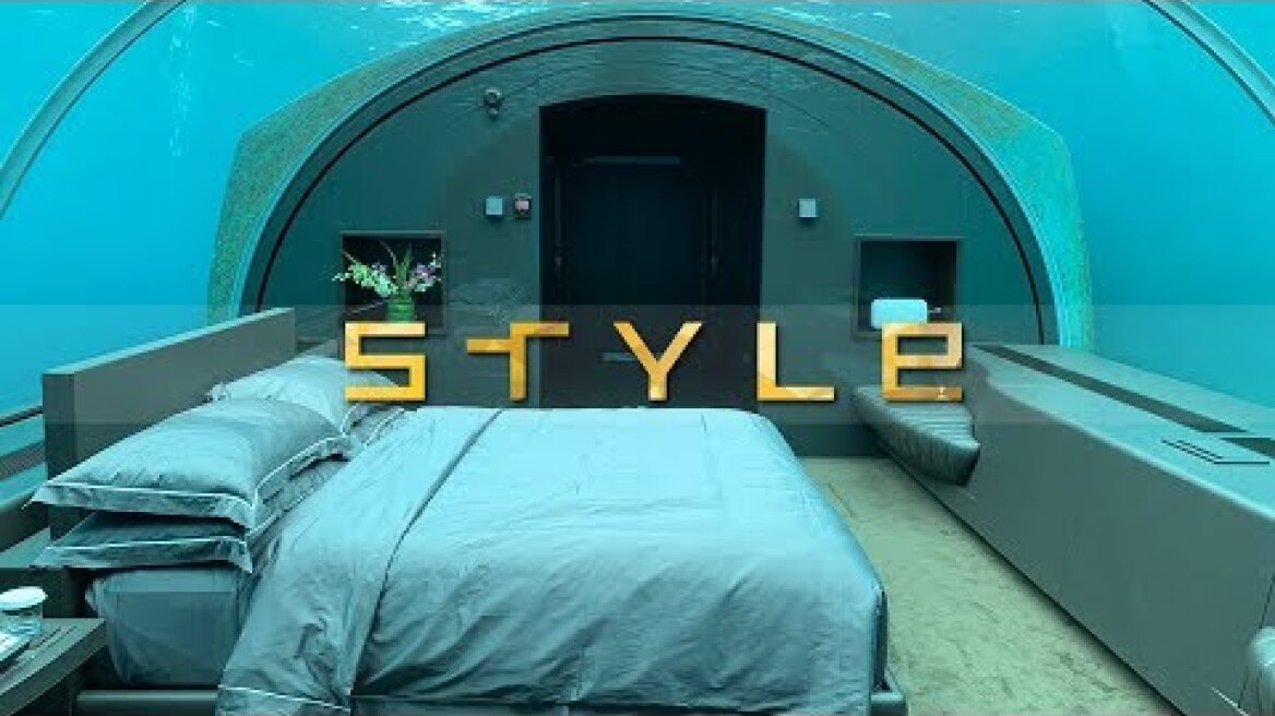 WebTV - INSIDE: The Muraka, the World's first glass underwater hotel ...