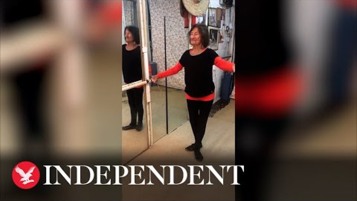 WebTV - Retired professional dancer still practises ballet at age 101