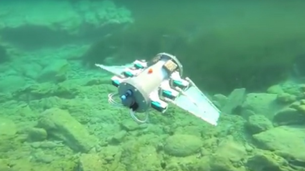 Crete's underwater fin-propelled robot scoops international prize (vid)