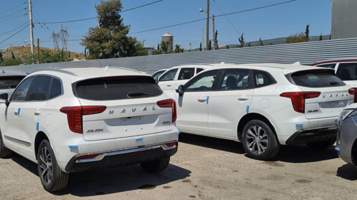 Τι κάνουν εκατοντάδες κινέζικα SUV στην Ελλάδα; - Δειτε φωτογραφίες