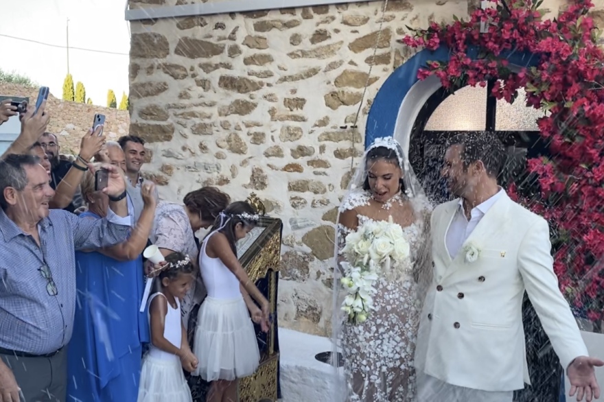 Ευθύμης Ζησάκης: Παντρεύτηκε ο ηθοποιός - Δείτε βίντεο και φωτογραφίες