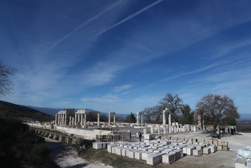 Αιγές: Εντυπωσιακές φωτογραφίες από το αναστηλωμένο ανάκτορο που ...