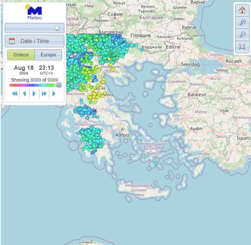 Έκτακτο δελτίο από την ΕΜΥ - Κακοκαιρία εξπρές με χαλάζι και κεραυνούς ...