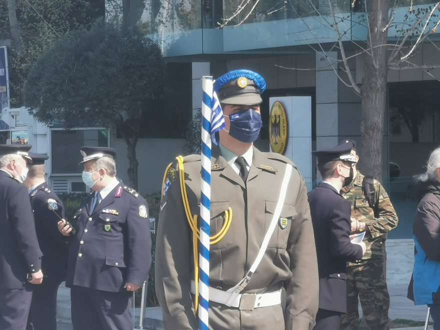 25η Μαρτίου: Με το «Μακεδονία Ξακουστή» ξεκίνησε η παρέλαση στη Θεσσαλονίκη