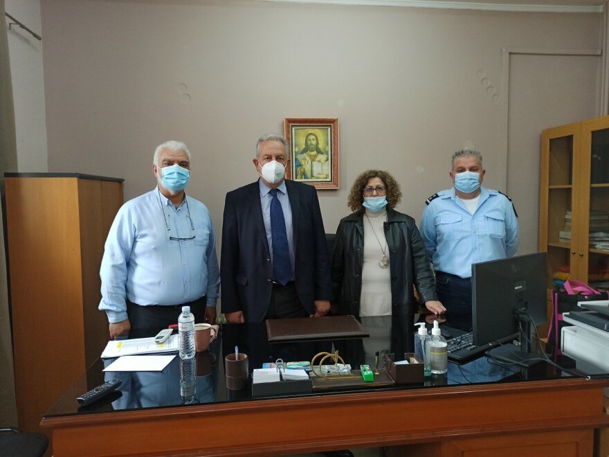 Επίσκεψη του ΓΓ Αντεγκληματικής Πολιτικής Κωνσταντίνου Παπαθανασίου ...