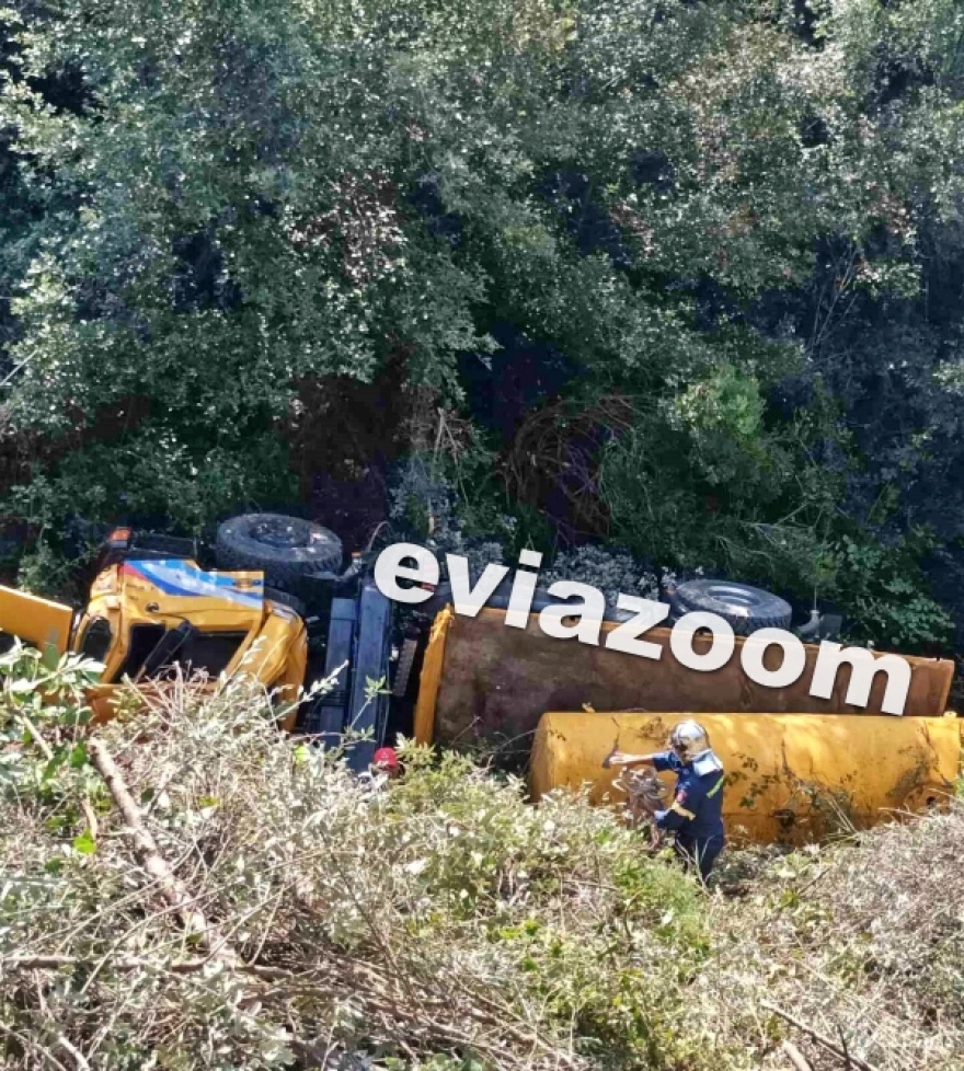 Σκοτώθηκε ο 62χρονος πατέρας που οδηγούσε το φορτηγό στην Εύβοια και ...