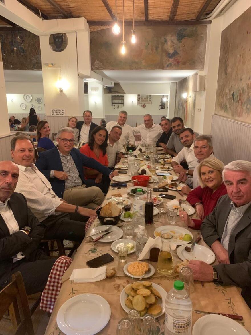 Δείπνο Μπρατάκου και Παύλου Μαρινάκη με βουλευτές της Νέας Δημοκρατίας
