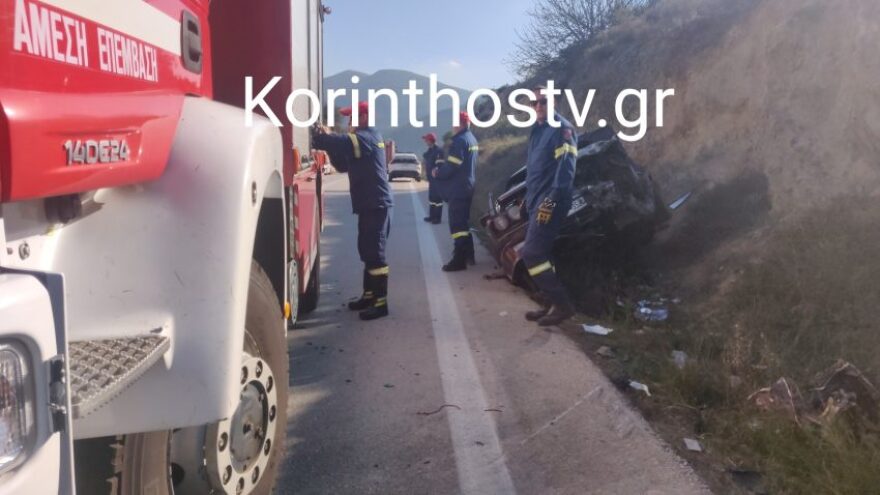 Κορινθία: Φονική σύγκρουση Ι.Χ. με φορτηγό στα Δερβενάκια με θύμα έναν ...
