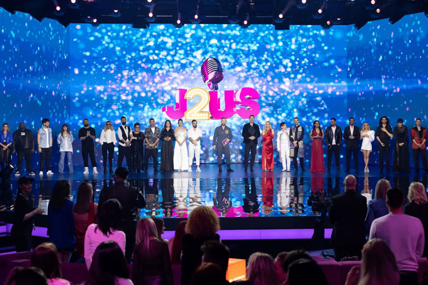 J2US: Πρώτη επιλογή του τηλεοπτικού κοινού και το 7ο live