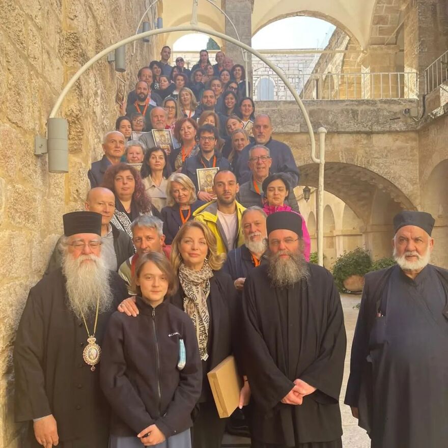 Άντζελα Γκερέκου: Οι φωτογραφίες από το ταξίδι της στην Ιερουσαλήμ
