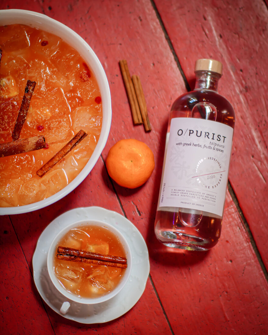 Το O/PURIST διαθέσιμο στο γιορτινό καλάθι των Cellier