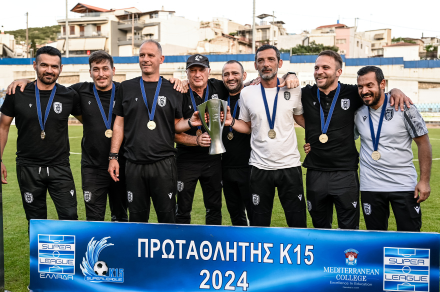 Πρωταθλητής και στους Παίδες ο ΠΑΟΚ, 1-0 τον Ολυμπιακό στον τελικό ...