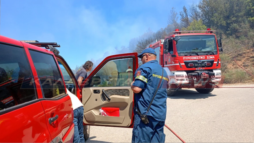 Οριοθετήθηκε η φωτιά στο Δροσάτο Καλαβρύτων Αχαΐας - Παραμένουν ...