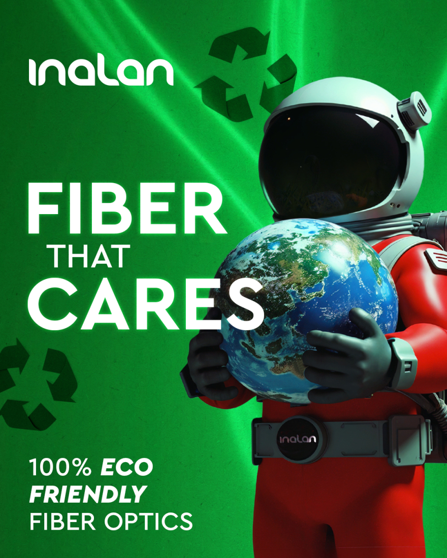 "Χρυσή" η INALAN για την πιο "πράσινη" οπτική ίνα!